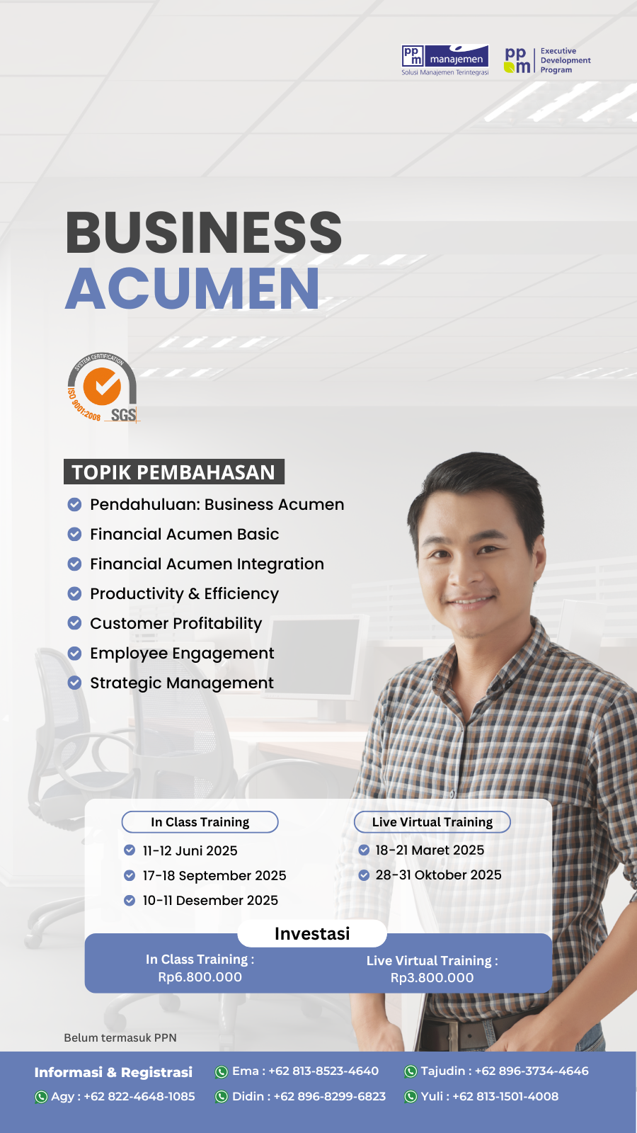 Business Acumen [In-Class Training] | PBP